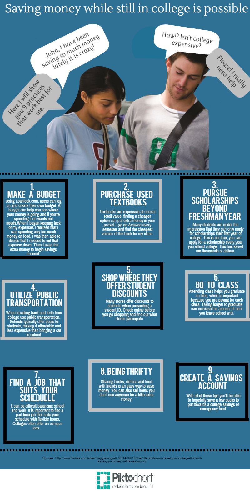 Saving Money While In School Is Possible infographic IonTuition Saving Money While In School Is Possible infographic IonTuition