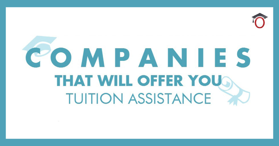 Companies that will offer you tuition assistance [infographic ...